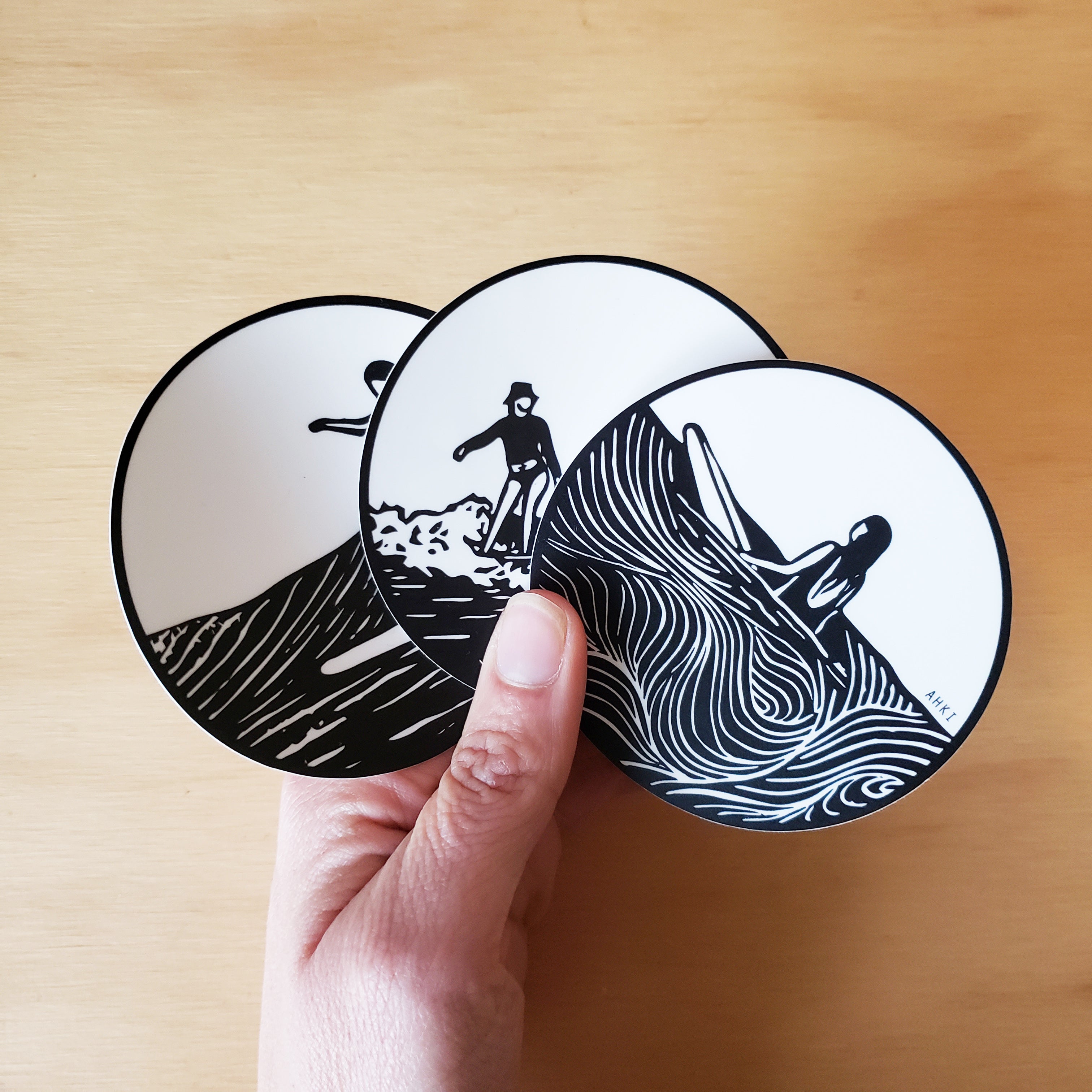 Stickers – Ahki Illustration
